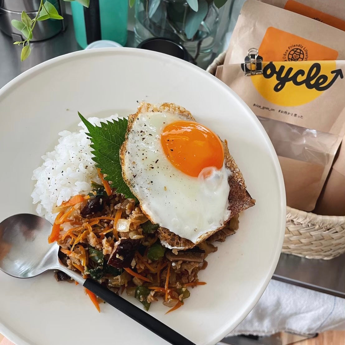 【大満足！大豆ミートレシピ】ガパオライス – Soycle / ソイクル