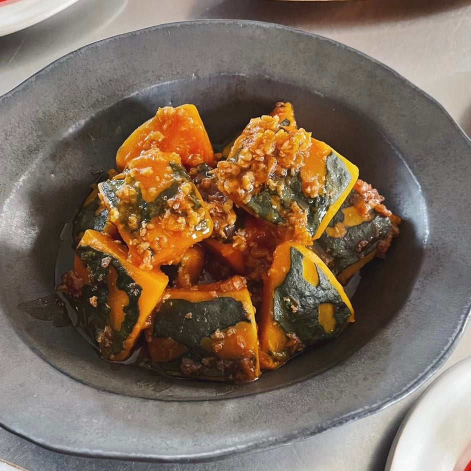 【秋の味覚！大豆ミートレシピ】かぼちゃのそぼろ煮 – Soycle / ソイクル