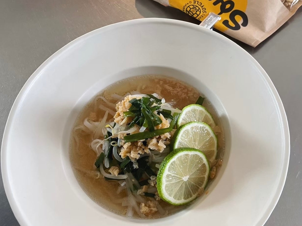 【時短に！大豆ミートレシピ】ベトナム料理 フォー – Soycle / ソイクル